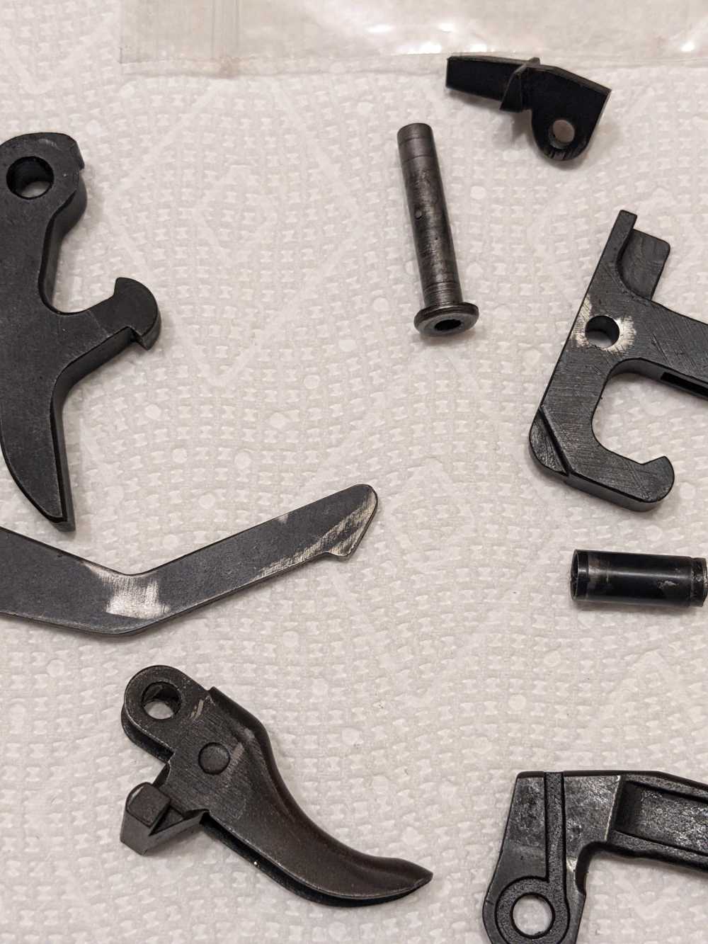 MP5 Bolt, Full auto hammer, recoil rod and all springs, Penny:No ...