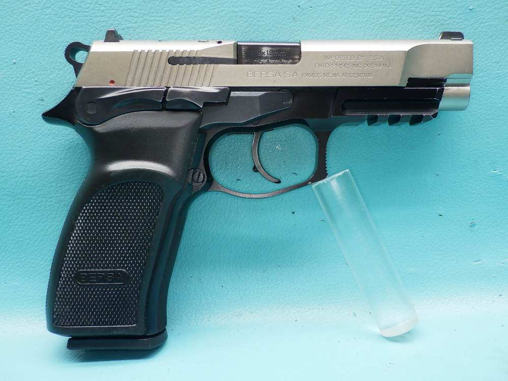 Bersa Thunder 9 Pro 9mm 4.25"Bbl Two Tone 17+1 One Mag - Semi Auto Pistols at GunBroker.com ...