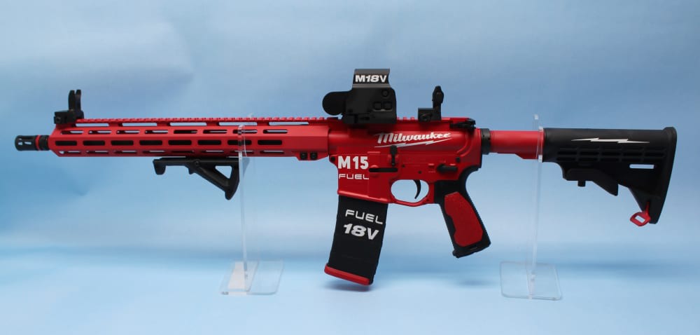 Milwaukee Tools Tribute AR-15 Custom Duracoat W/ Holo Sight - Semi Auto ...