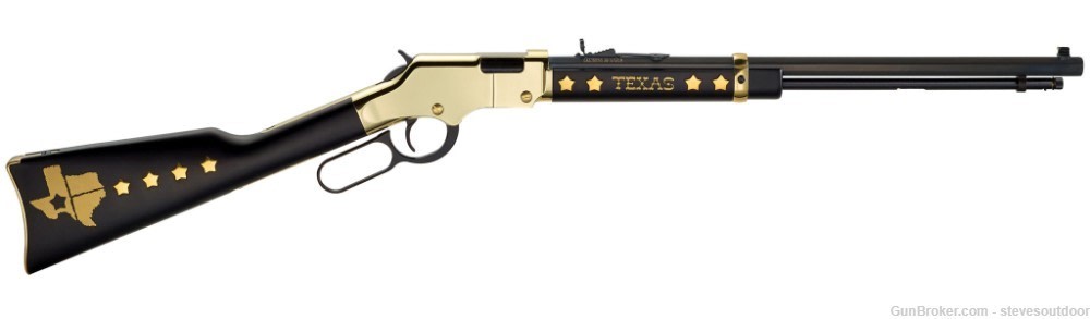 Henry Golden Boy Texas Tribute Lever Rifle 22LR - NEW - Lever Action ...