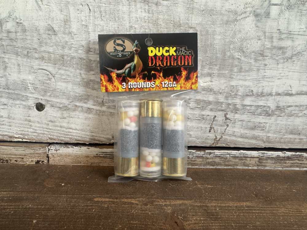 12 Gauge Exotic Dragon Duck + dragons breath “Duck the magic Dragon” 3 ...