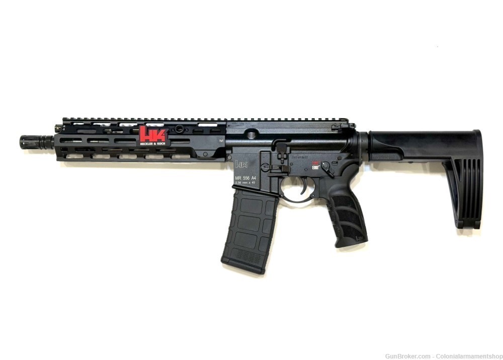 H&K MR556 A4, Semi-automatic, Pistol, 556NATO, 11" Brrl - Semi Auto ...