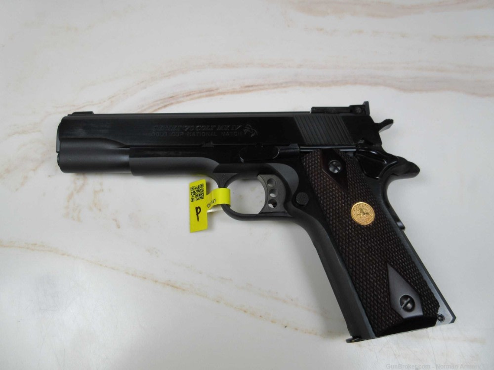 Colt Gold Cup National Match .45acp 5" Barrel 8rd mag 1911 series 70 - Semi Auto Pistols at ...