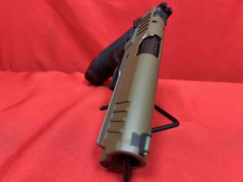 NIB Nighthawk Custom Springfield Prodigy 2011 9mm 5" 20+1 FDE Cerakote ...