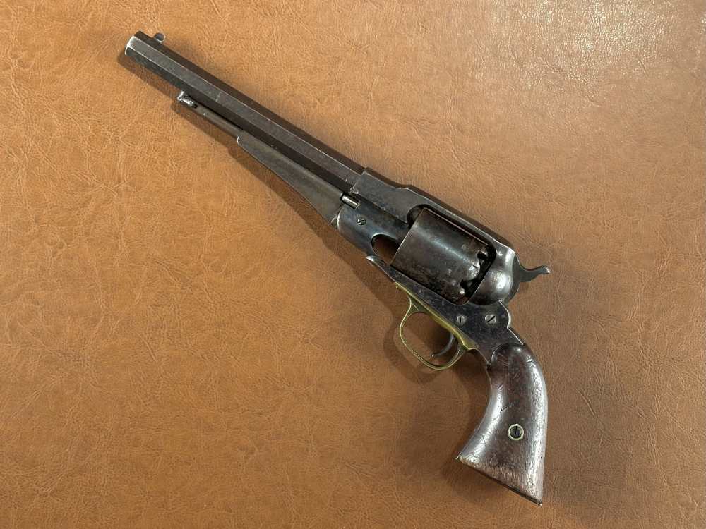 1863 Remington New Model Army .44 Percussion Revolver BUFFALO BILL ...