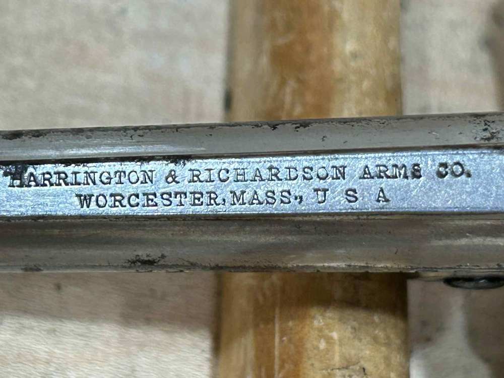 HARRINGTON & RICHARDSON TOP BREAK 22 RF 28157 - Revolvers at GunBroker ...