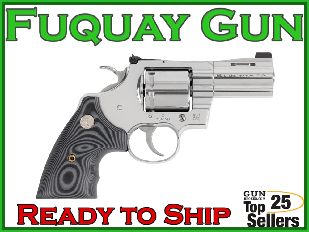 Colt Python Combat Elite 357 Mag - Revolvers at GunBroker.com : 1127630019