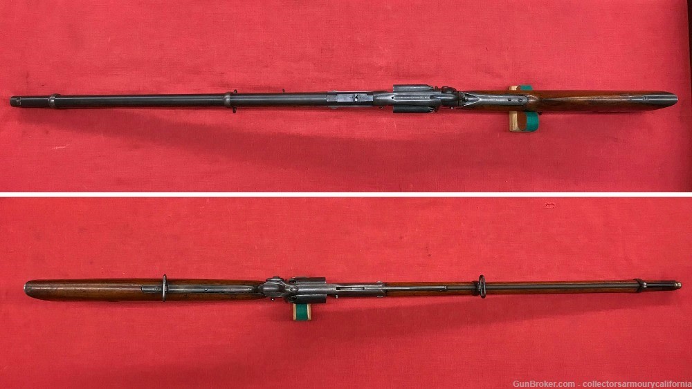 Rare Full Stock 50 Caliber Colt Percussion Revolving Sporting Rifle ...