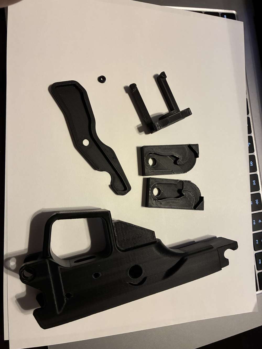 MP5 Housing for Super Safety w/ Trip, Hammer, Ejector jig for POF AP5 ...