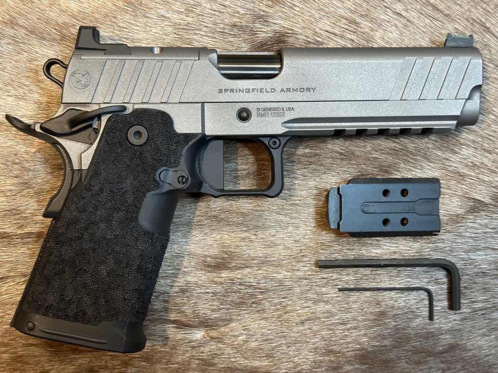 NIGHTHAWK CUSTOM SHOP SPRINGFIELD ARMORY 1911 GOV'T DS PRODIGY AOS 9MM ...