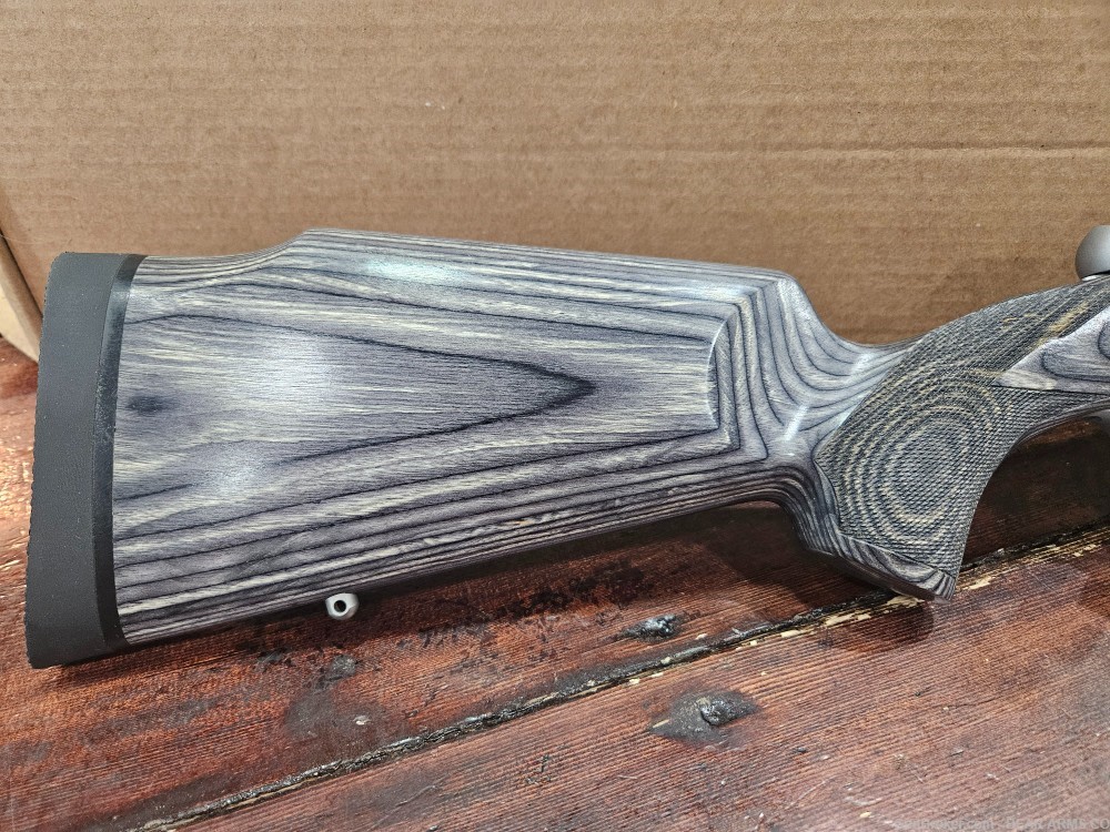 NIGHTHAWK COOPER MODEL 52 280 ACKLEY IMPROVED STAINLESS/LAMINATE W/BASE ...