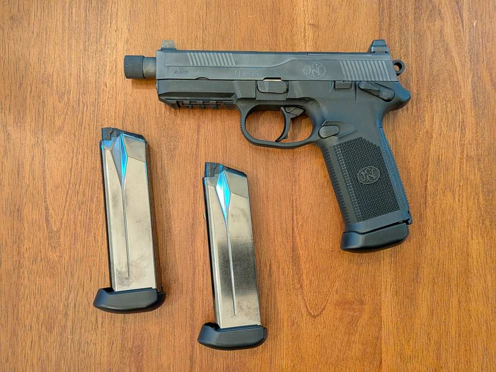 FN FNX-45 Tactical - .45 ACP - Threaded Barrel, Optic-Ready - Semi Auto ...