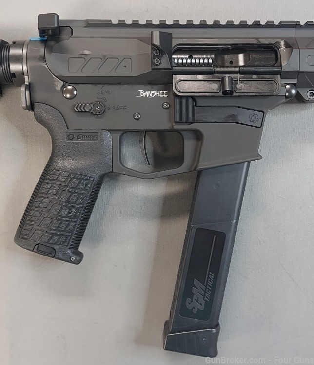 CMMG Banshee MK10 Semi-Auto Handgun 10mm 8" Barrel 30 Rounds 10A570FAB ...