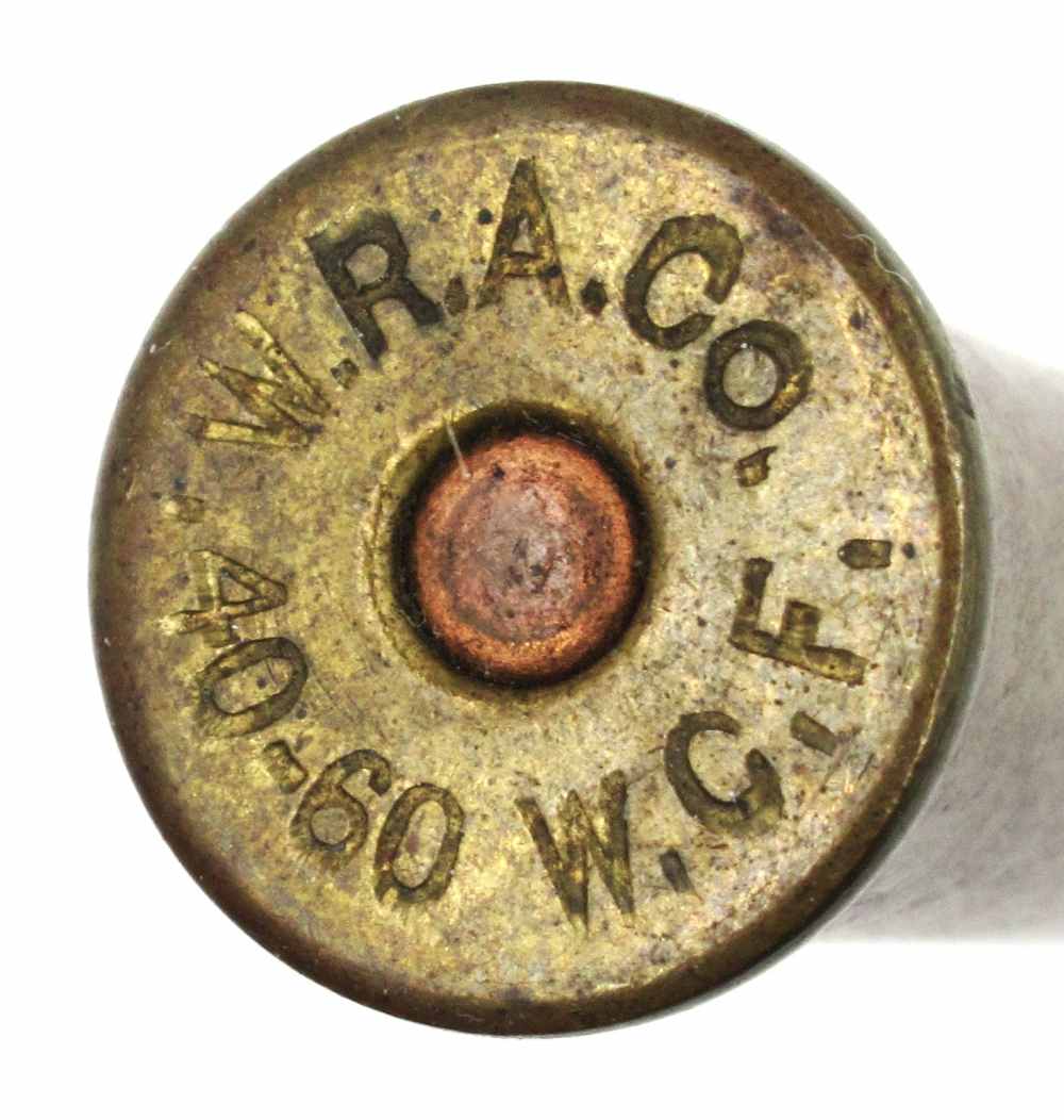 Vintage Winchester .40-60 W.C.F. Cartridge for Model 1876 WRACo ...