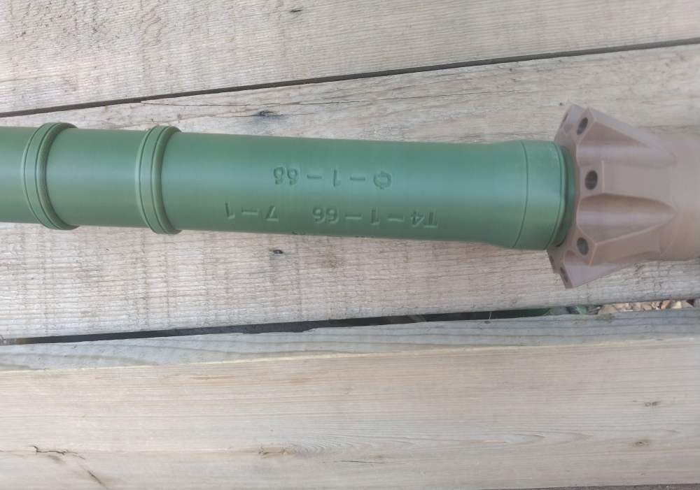 Inert replica RPG7 RPG 7 rocket with foldable fins - Gun Cleaning Kits ...