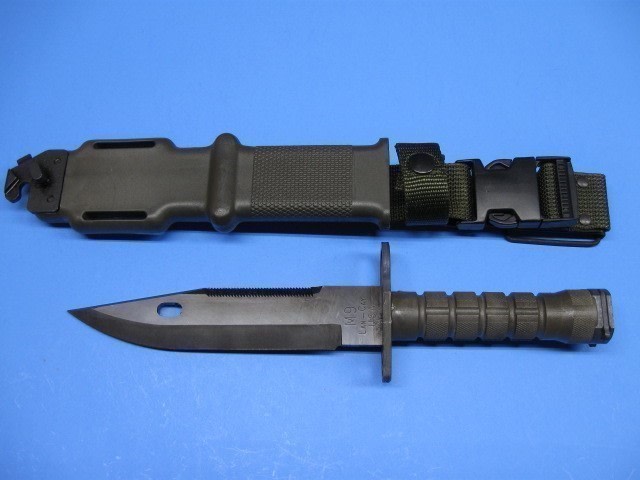 US M9 LANCAY BAYONET WITH SCABBARD 2ND CONTRACT PATTERN (MINT ...
