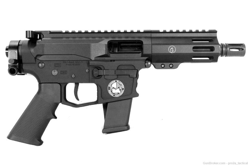 The Bagger Blaster 5 inch 45 ACP PCC AR-15 Pistol - Freedom Edition ...