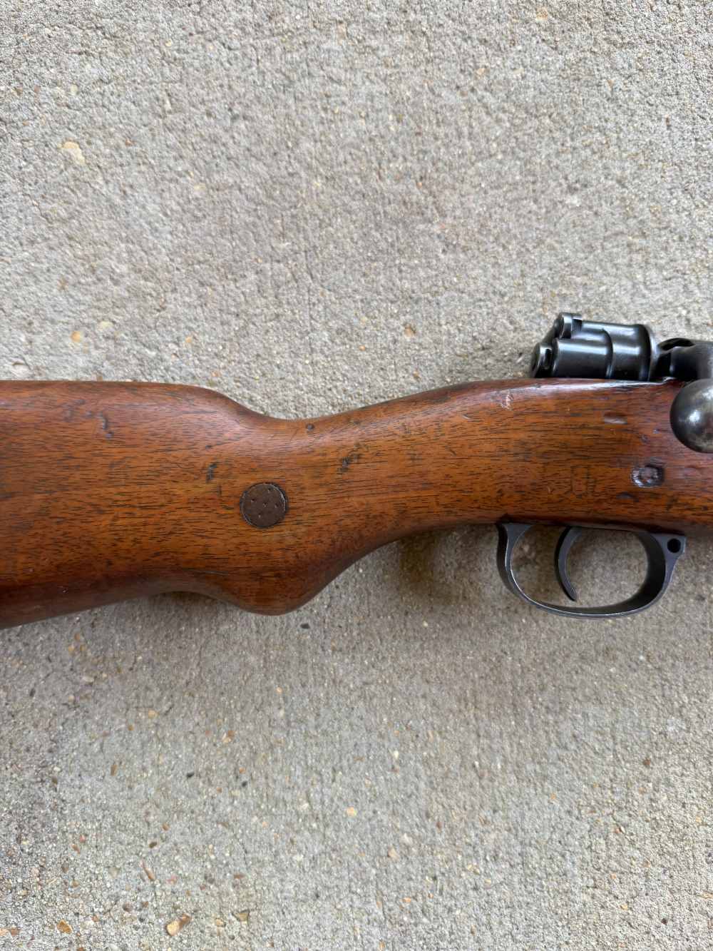 Rare Matching WW2 German Issue G24T 8MM K98 Mauser Depot Marked Walnut ...