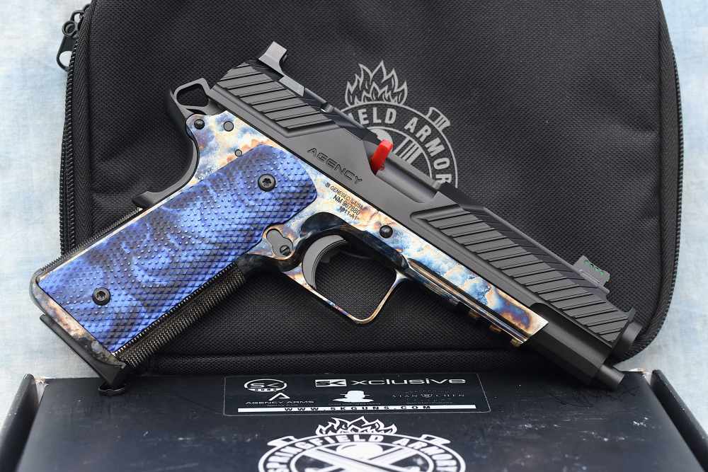 SK Guns Springfield Armory 1911 Agent Firecrest 45ACP Blue Ported ...