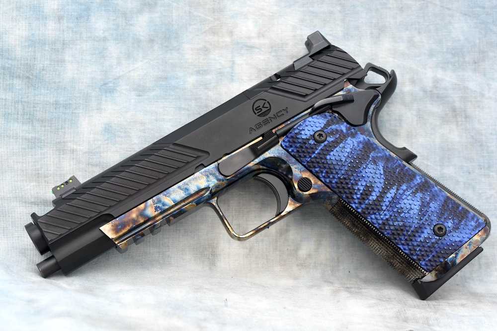 SK Guns Springfield Armory 1911 Agent Firecrest 45ACP Blue Ported ...