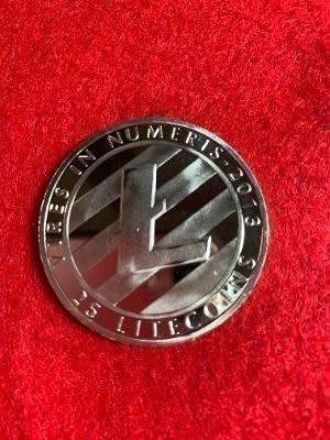 Litecoin Commemorative Souvenir Collectible Coin - Collectible Coins at ...
