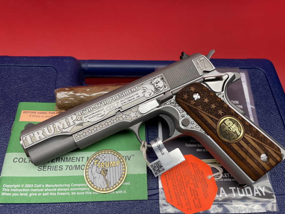 Donald Trump Colt. 45th & 47th President 1911 commemorative ...