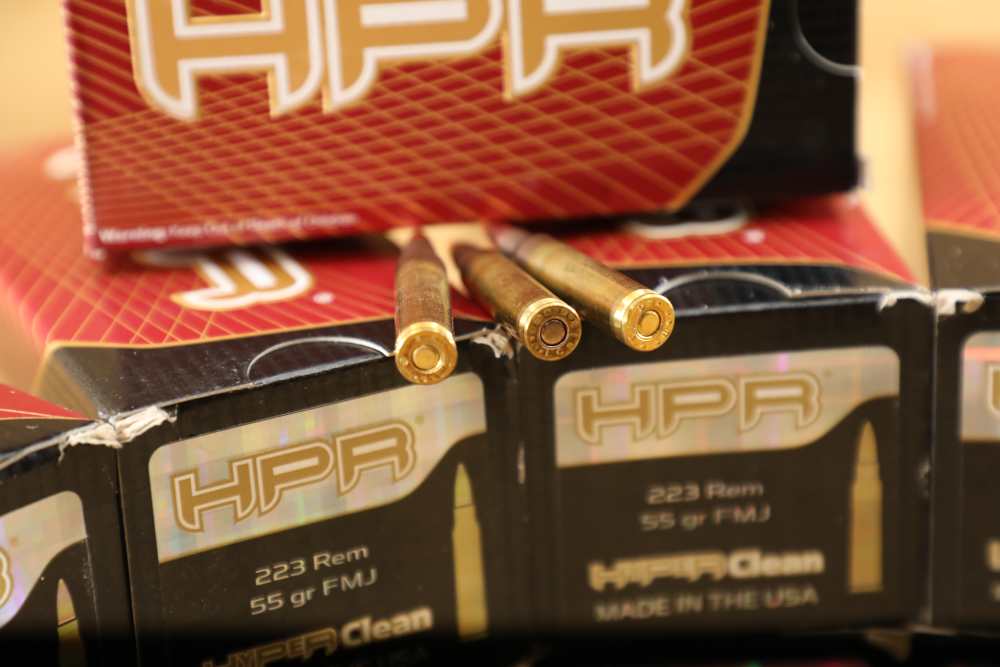 450x .223 Rem. Ammunition HPR Hyper Clean 55 Grain FMJ Non-Magnetic ...