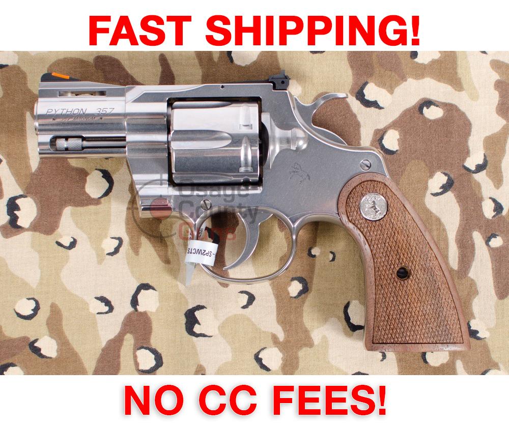 Colt Python Stainless - 2.5" - .357 Mag - Revolvers at GunBroker.com : 1128283670