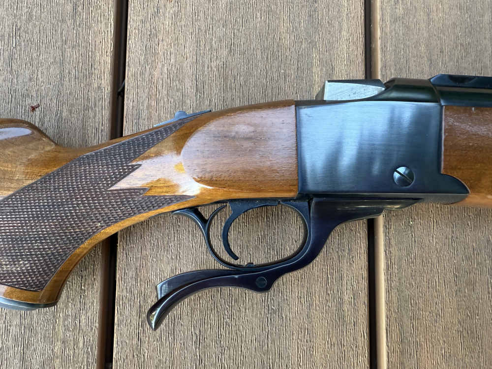 Ruger No. 1 243 Winchester Single Shot Rifle 1976 Number One - Single ...