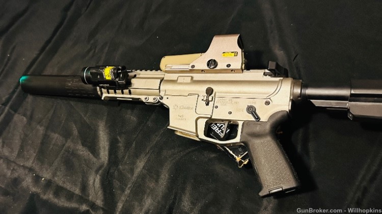 CMMG Banshee 45 ACP 5” barrel Titanium Coat with accessories - Semi ...