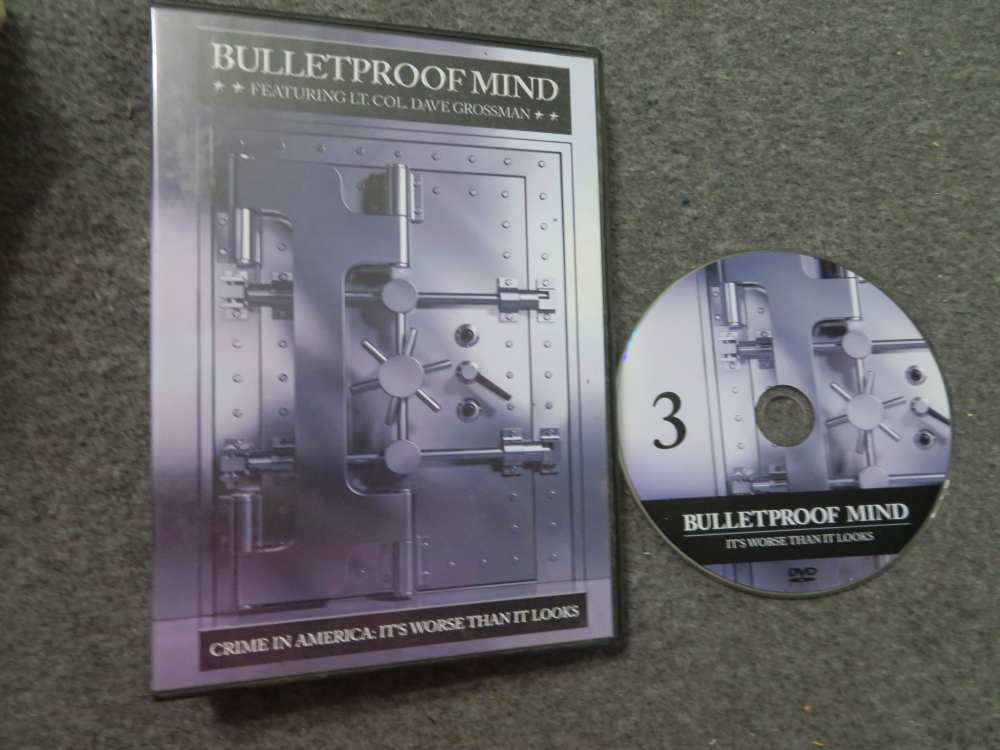 4 VOLUMES OF BULLET PROOF MIND DVD'S BY LT. COL. DAVE GROSSMAN - Videos & DVDs at GunBroker.com ...