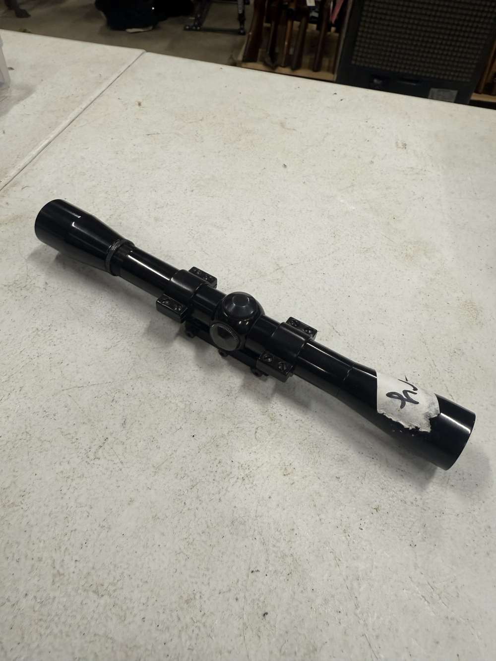 Vintage Baby Browning 4x Scope 3/4" Tube - Scopes at GunBroker.com ...