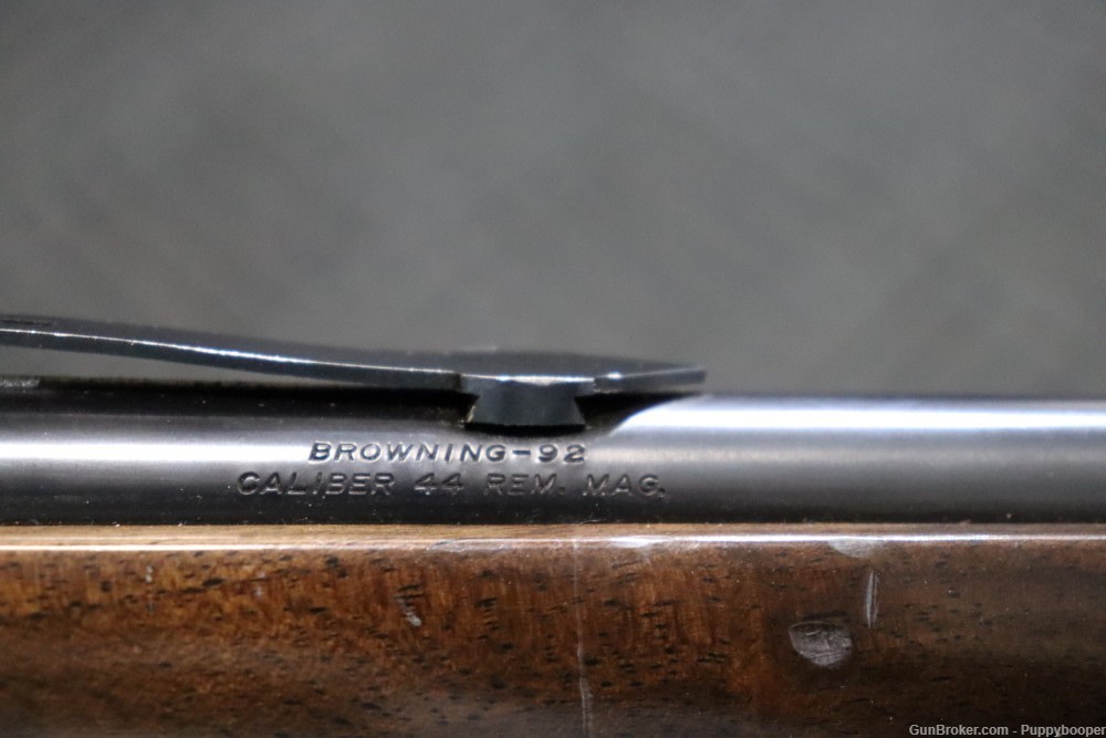 Browning Model 92 Lever Action Carbine Cal. 44 Rem. mag (SN#05648pz167 ...