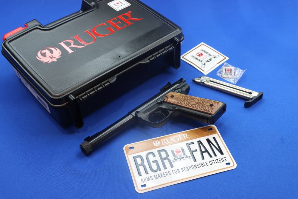 Ruger MARK IV TARGET Collectors Series Pistol 22LR 5.5" Threaded 40192 ...