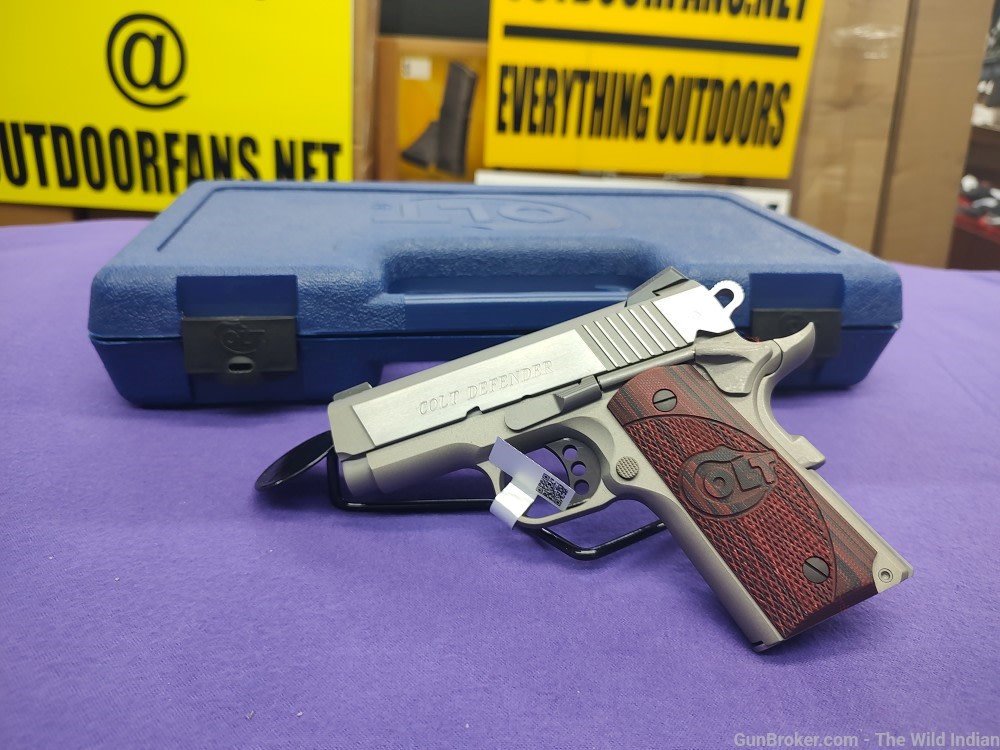 Colt 1911 Defender Compact 45 ACP - Semi Auto Pistols at GunBroker.com ...