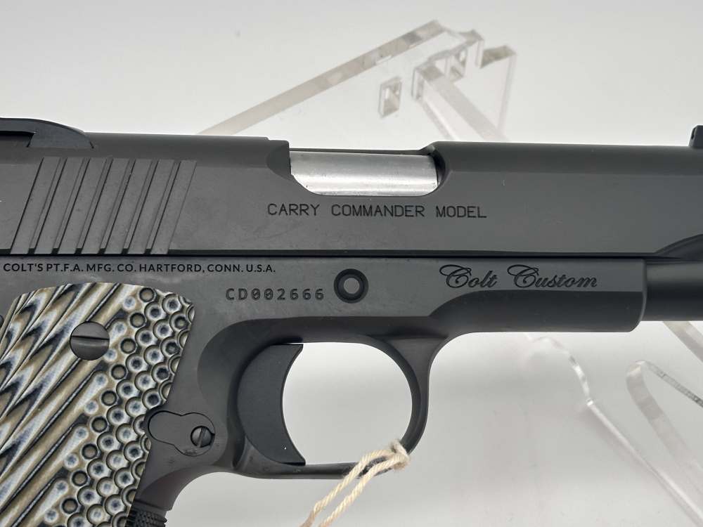 Colt Custom Carry Limited 1911 Commander 45ACP O4040CS Grey 4.25 ...