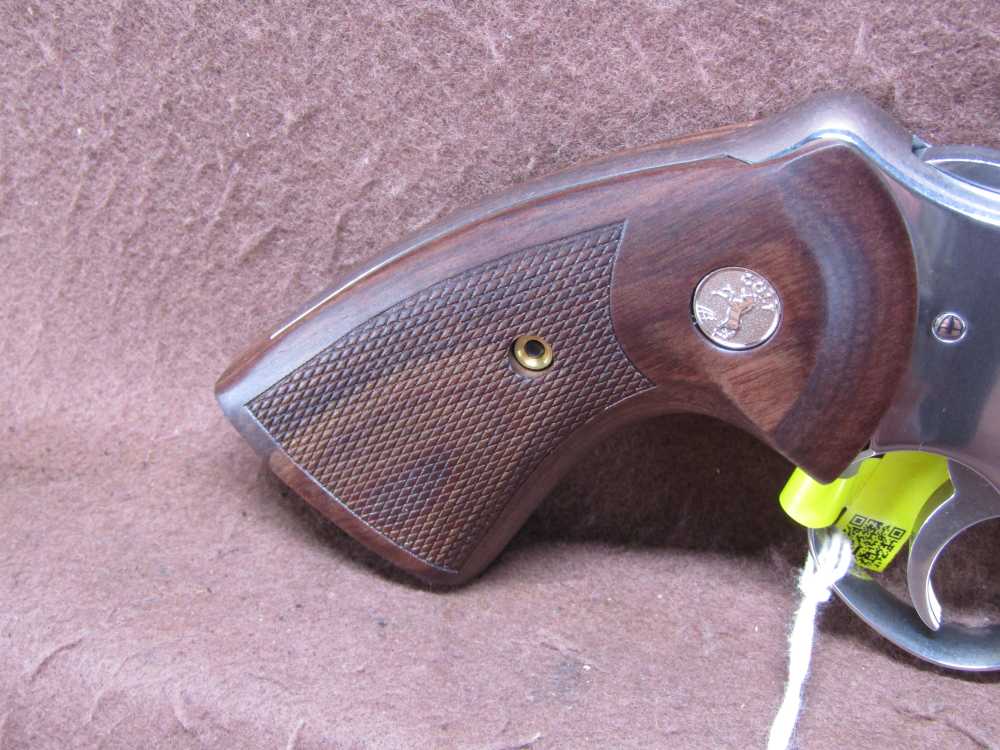 New Colt Python Combat Elite 357 Mag 3" BRL Stainless Walnut Grips ...