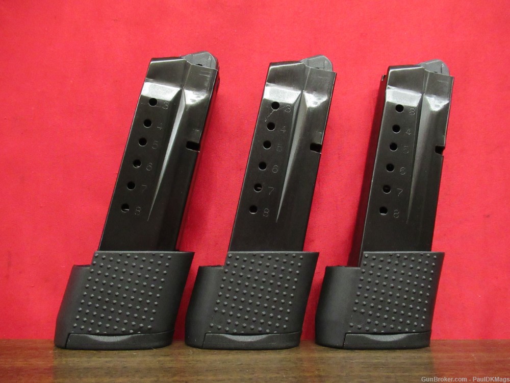 3 Pro Mag S&W Smith Wesson Shield 9mm 9x19 10RD Magazines Mags Clips ...