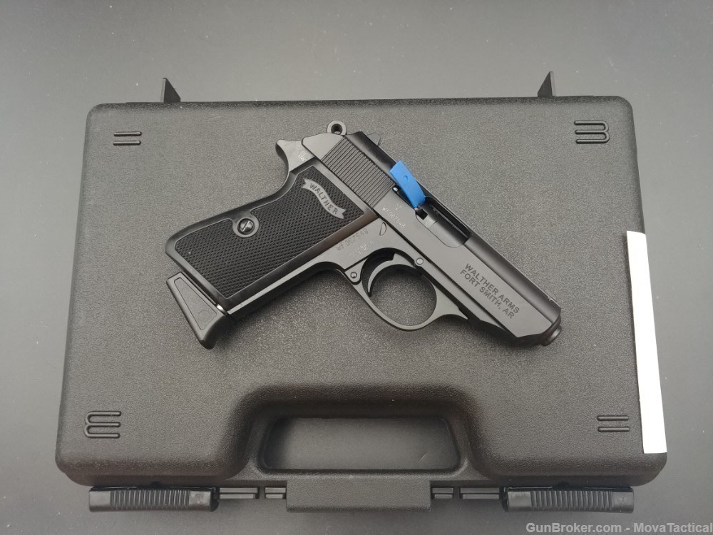 WALTHER PPK/S 22LR Black 10rds Rimfire Pistol Threaded ( covered ) PPKs ...