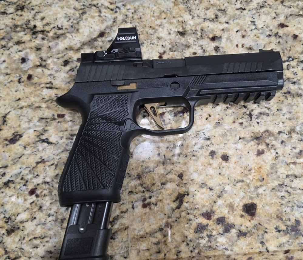 Sig Sauer P320 X5 Custom w/Extras - Semi Auto Pistols at GunBroker.com : 1128757510