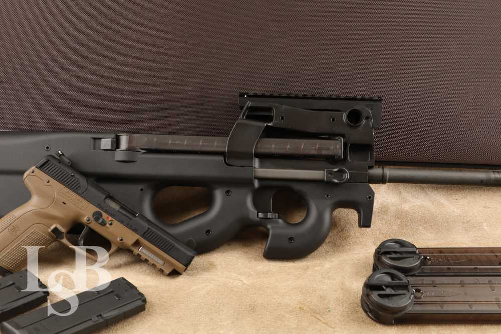 FNH Herstal FN PS90 P90 Bullpup Rifle & Five-seveN Pistol 5.7x28mm ...