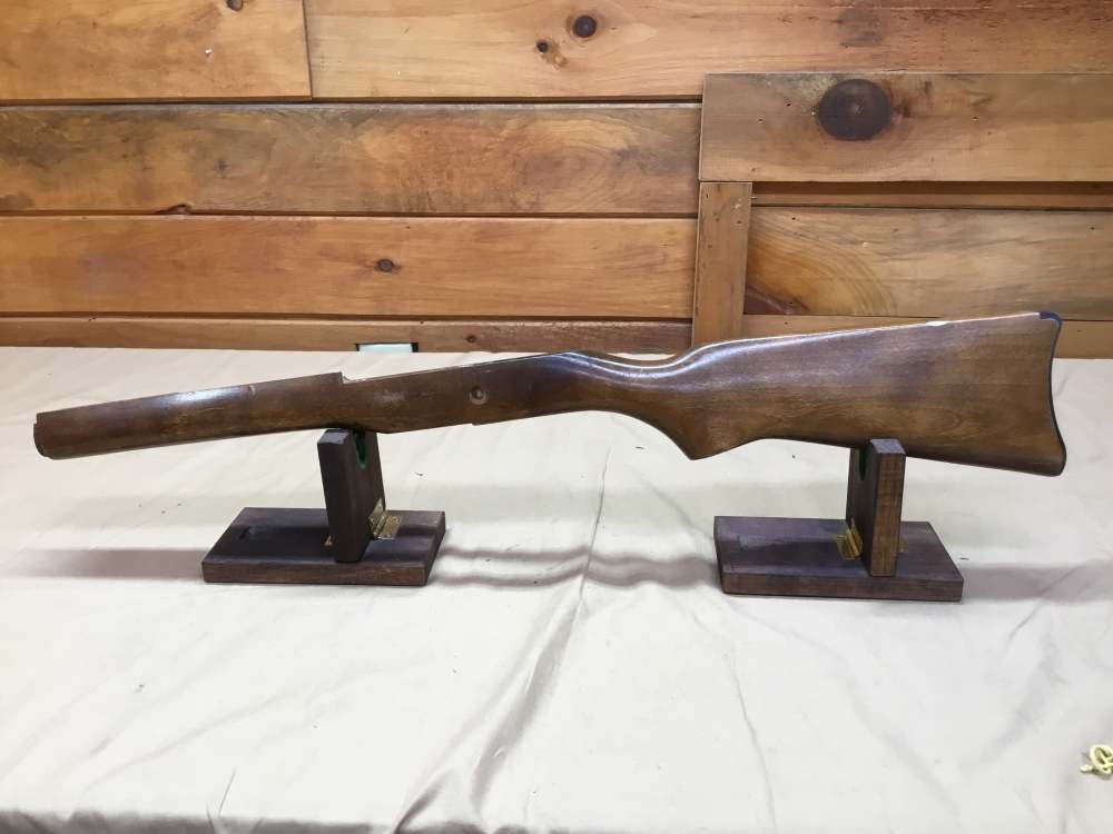 Ruger Mini 14 Ranch Rifle Wood Stock - Rifle Stocks at GunBroker.com ...