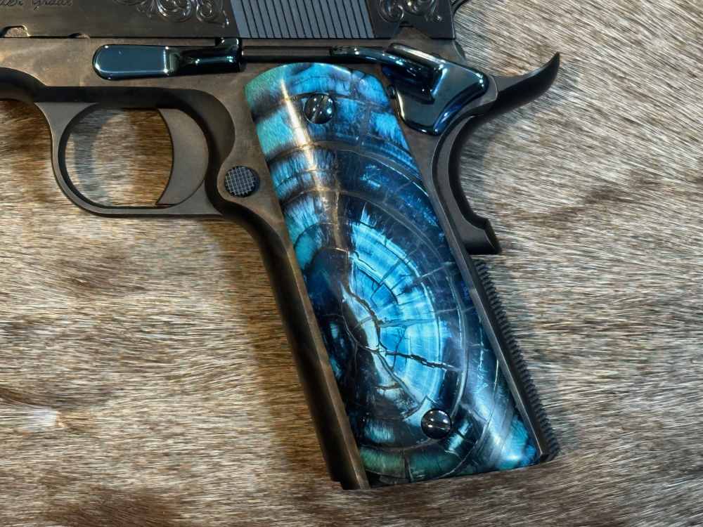 NEW NIGHTHAWK CUSTOM SHOP SPRINGFIELD GOV'T 1911 GARRISON ENGRAVED 45 ...