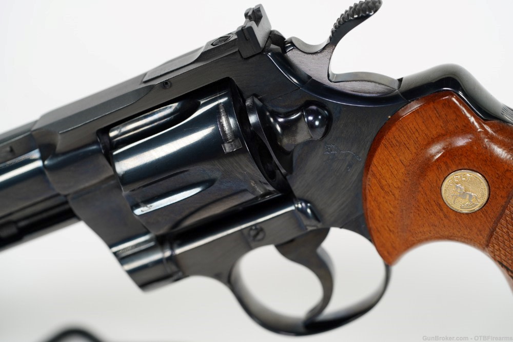 Colt Python MFG 1978 Blued 6 inch Factory Box MINT 357 mag - Revolvers ...