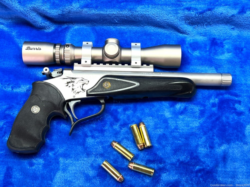 SSK-50 LYNX / Contender .44 REM MAG FAST TWIST with 2-7x32 Burris Scope ...