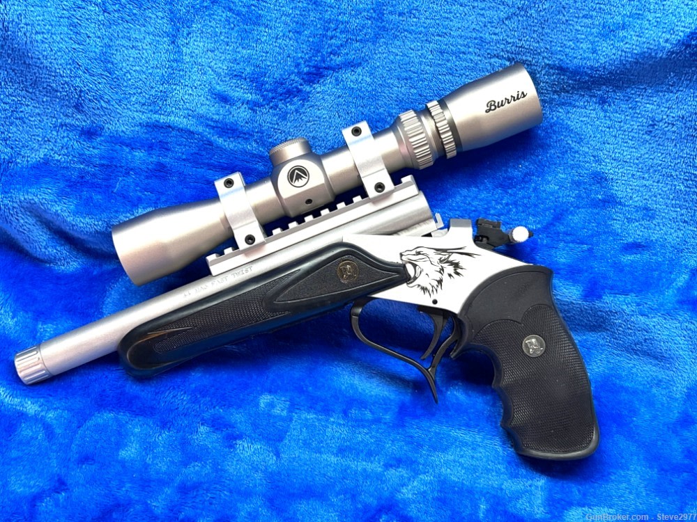 SSK-50 LYNX / Contender .44 REM MAG FAST TWIST with 2-7x32 Burris Scope ...