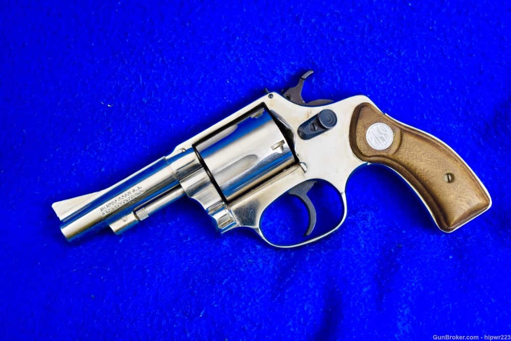 Rossi Model 68 double action revolver 38 SPL nickel 3 inch barrel ...