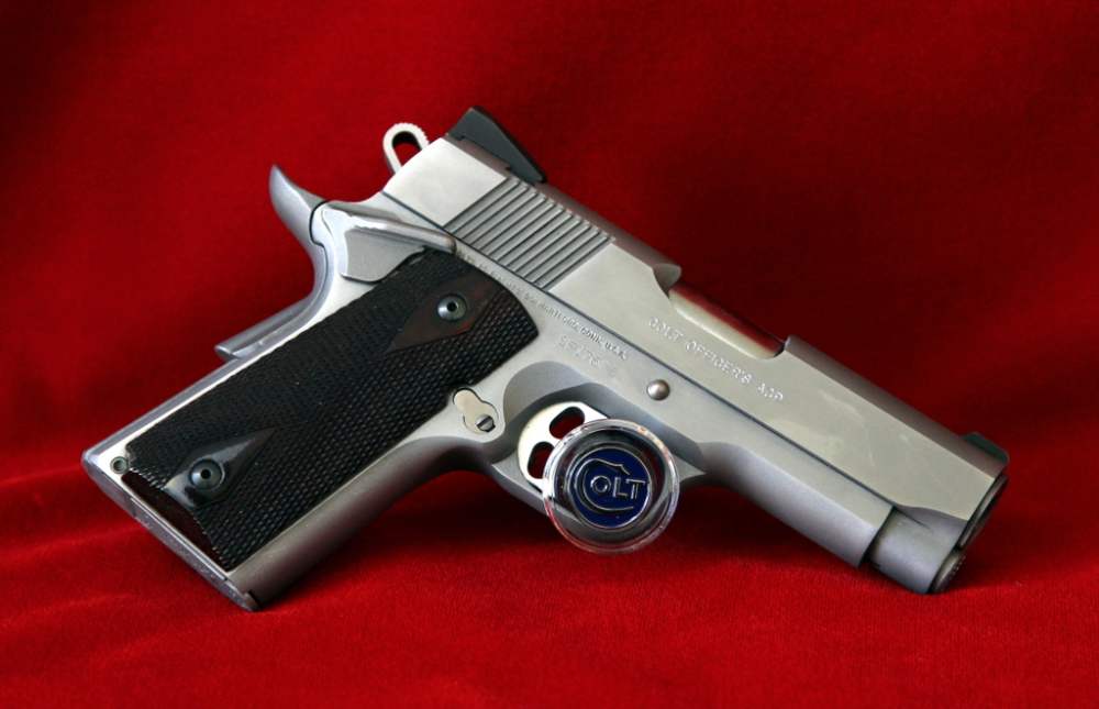 Colt Officer's ACP, .45 ACP, 3.5" Bbl Stainless Steel, Excellent ...