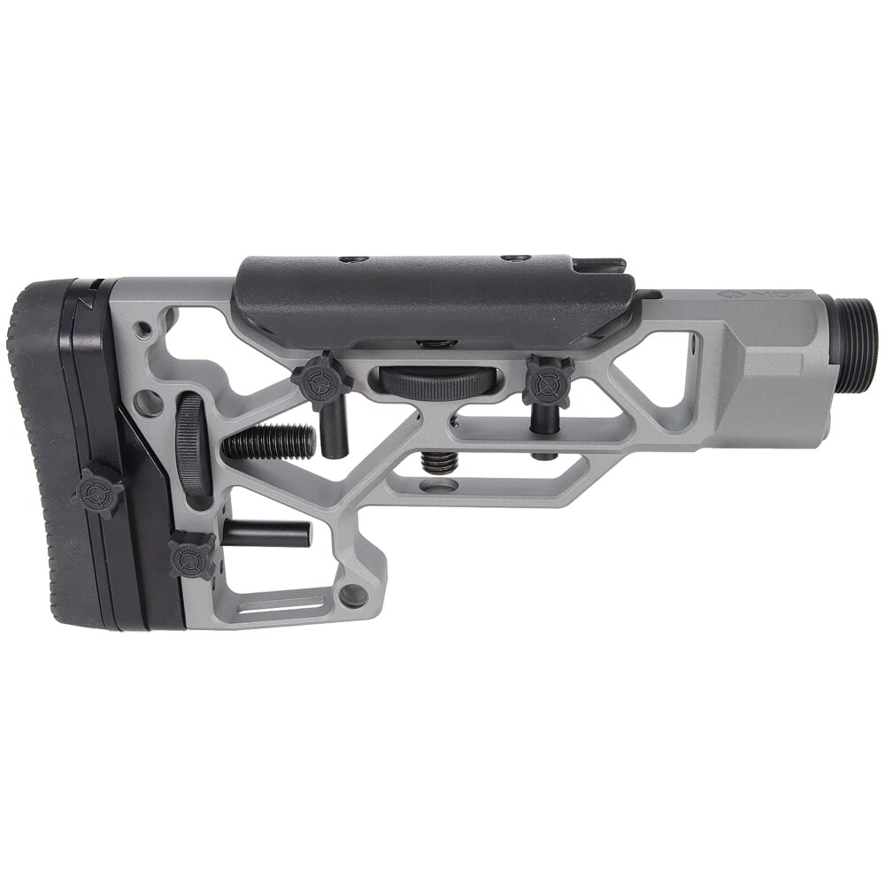 MDT Fixed SRS Short Gry Skeleton Buttstock 103440-GRY - Rifle Stocks at ...