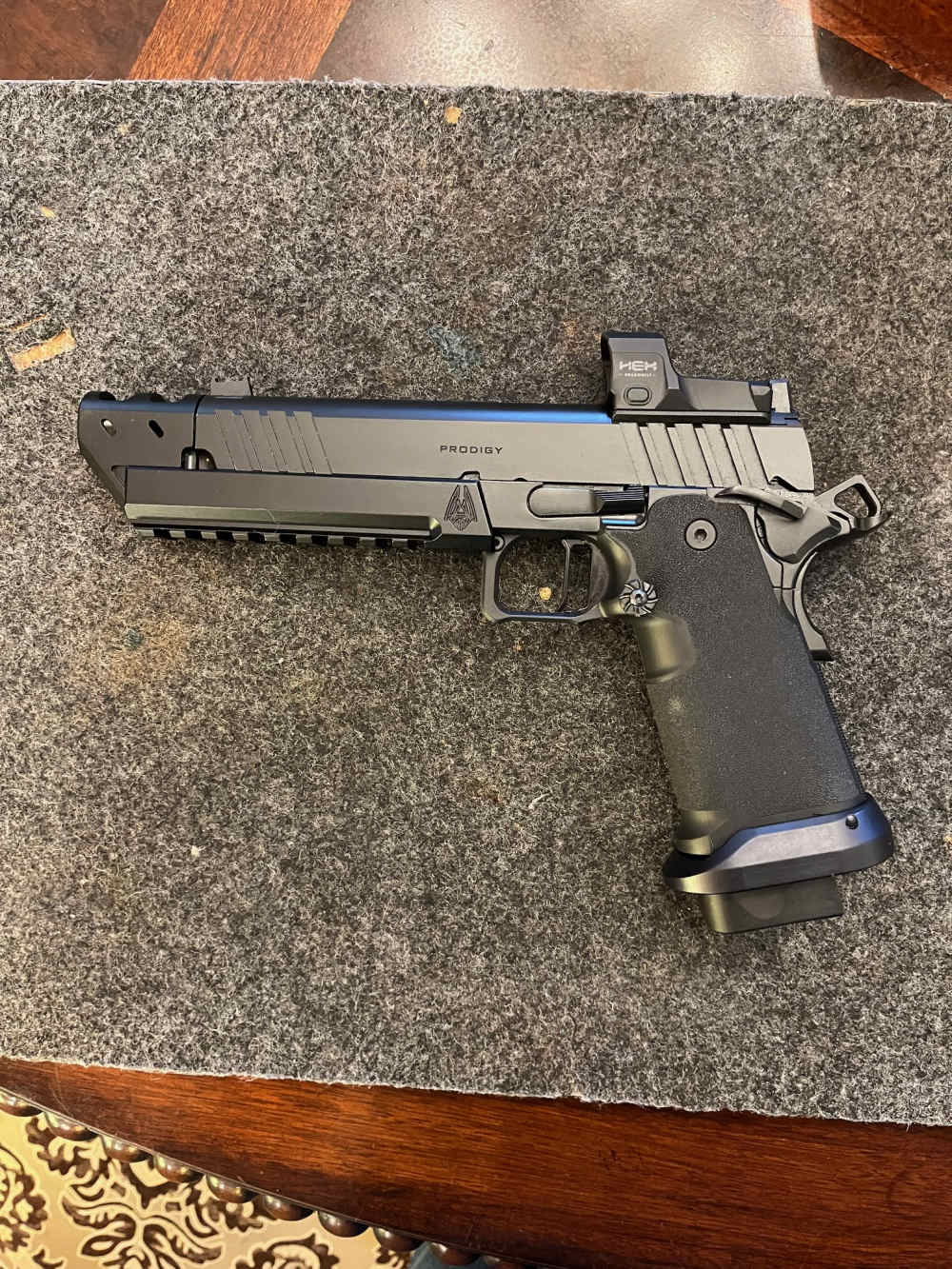 Custom Springfield Prodigy with Compensator 9mm 2011 with Upgrades ...